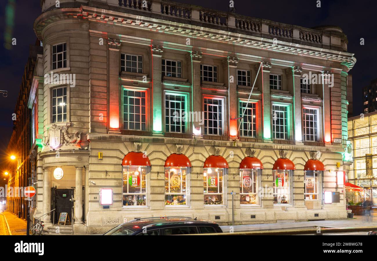 Trattoria 51 Italian Restaurant, Old Hall Street, Liverpool. Pictured ...