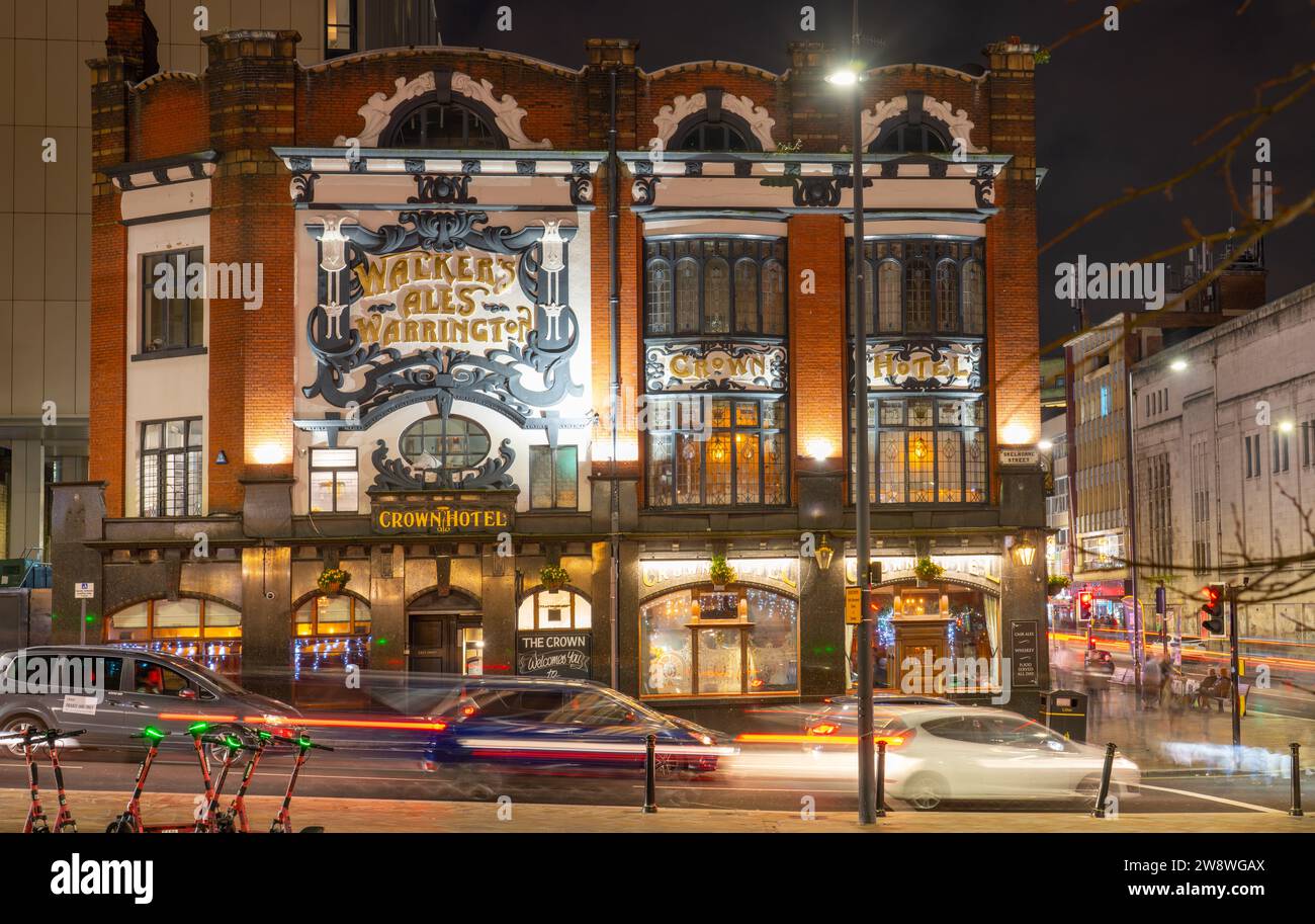 The Crown Hotel, Skelhorne Street, Liverpool. Pictured in November 2023 ...