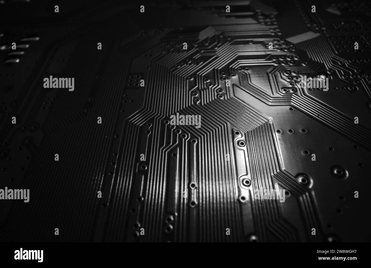 Technology background with circuit board. Electronic computer hardware ...