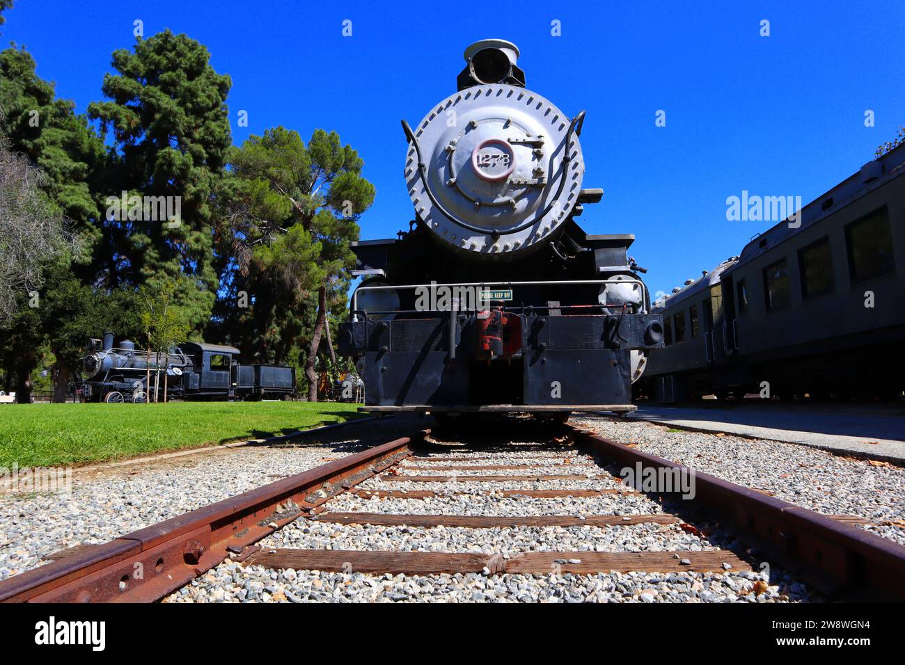 Los Angeles, California: TRAVEL TOWN MUSEUM, railway museum dedicated ...