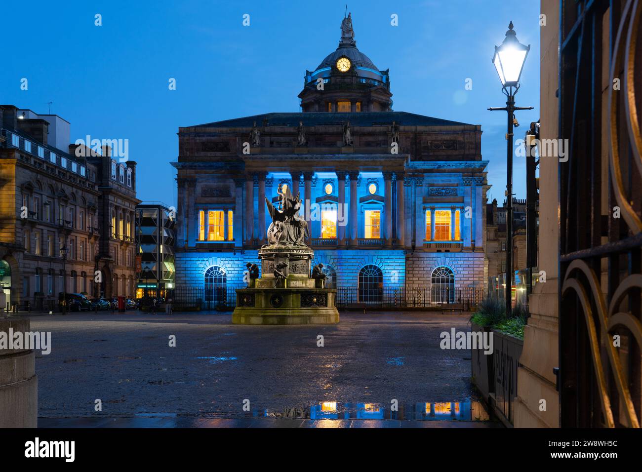 Liverpool Town Hall, pictured in December 2023. Rebuilt in 1802. It is ...