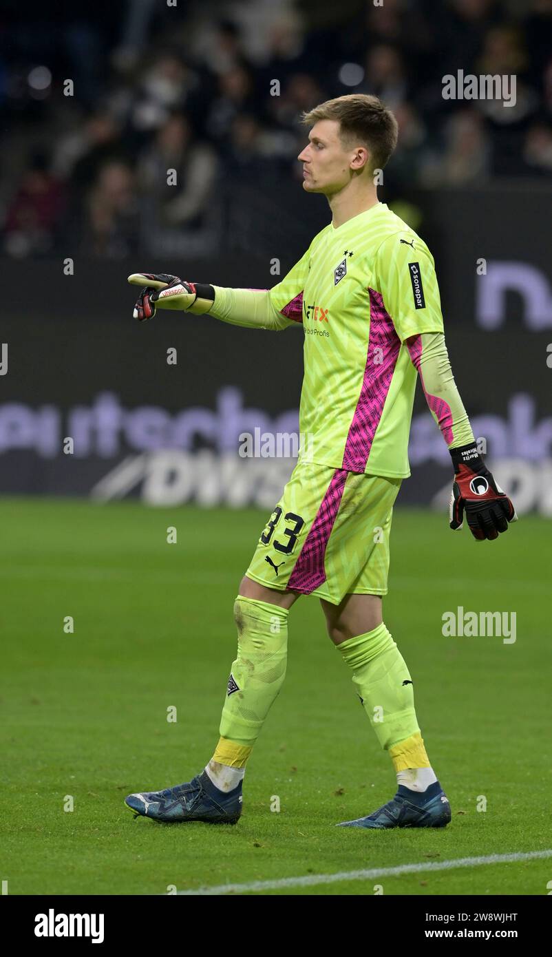 Frankfurt, Deutschland. 20th Dec, 2023. Moritz Nicolas Torwart von ...