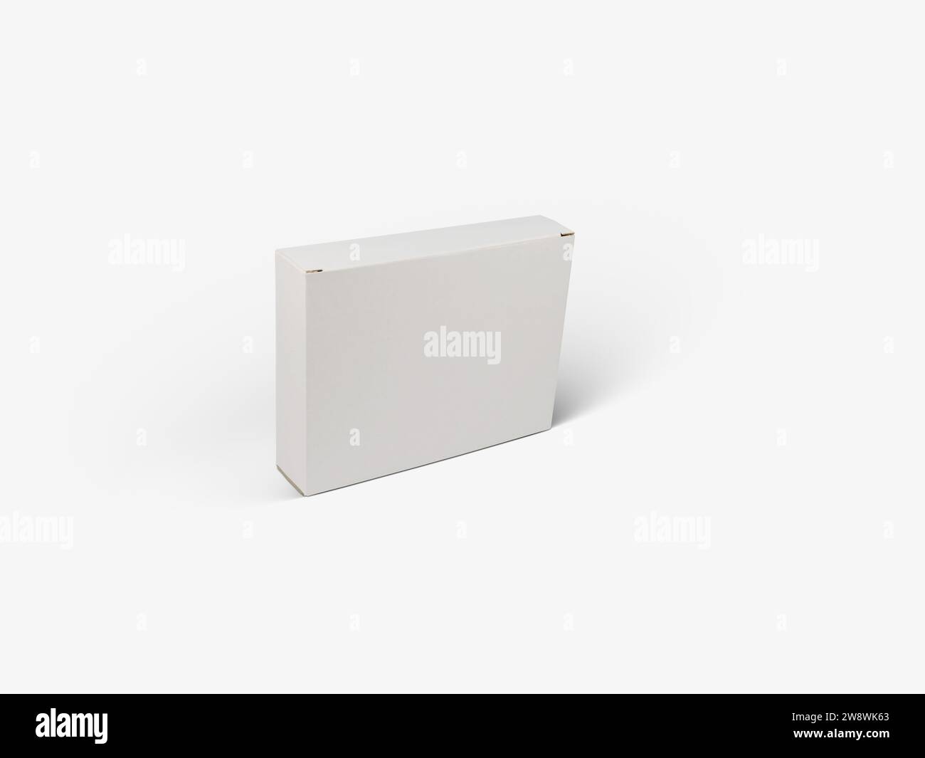Medicine Box Paper Package Box Mockup Isolated on White Background 3D ...