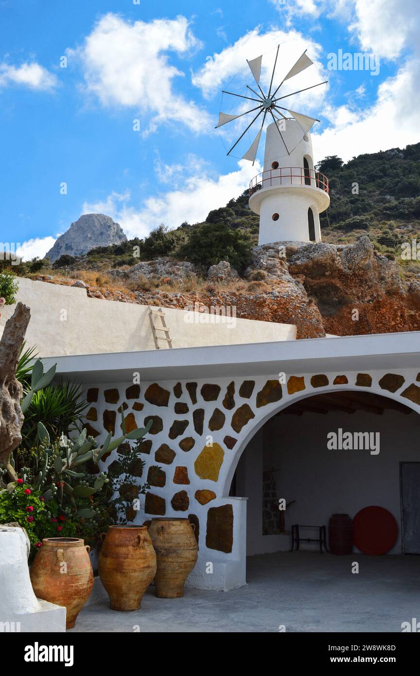 Agricultural landscape crete island hi-res stock photography and images ...