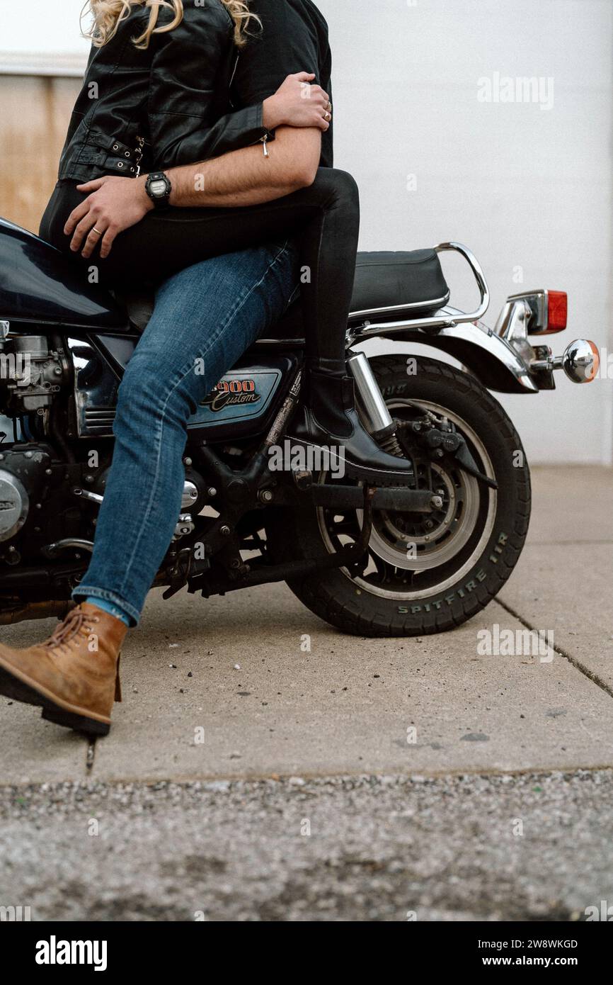 Motorcycle tires hi-res stock photography and images - Alamy