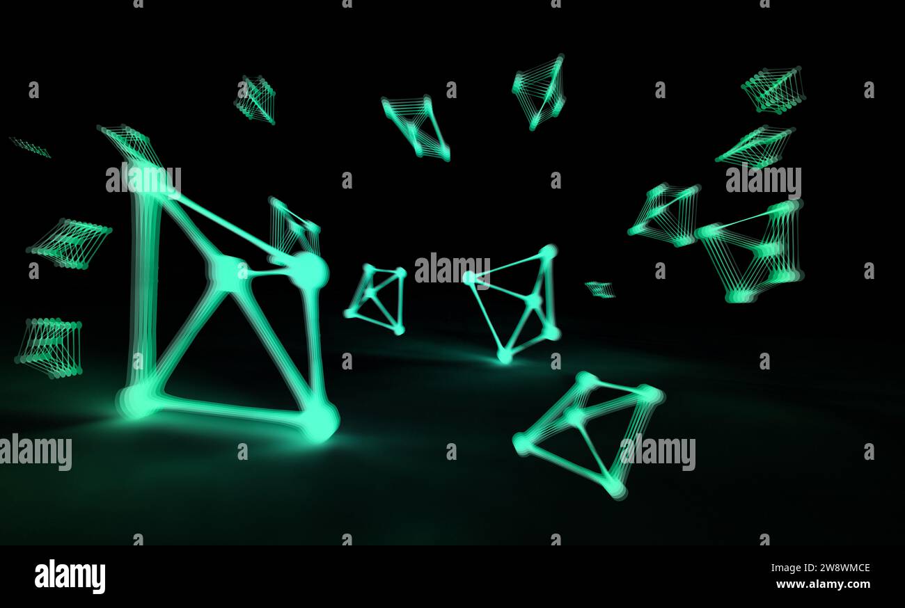 network data background Stock Photo - Alamy