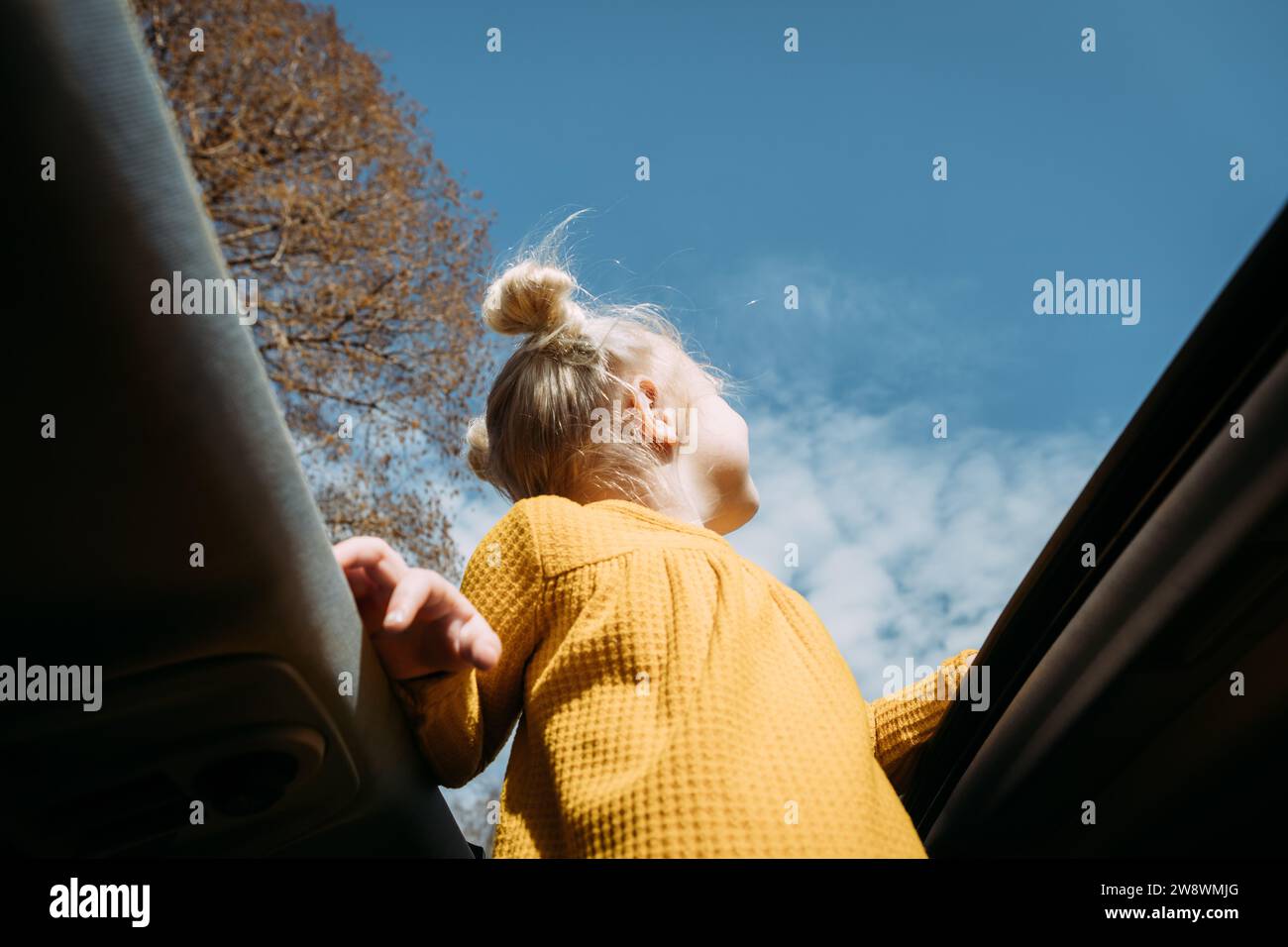 Car driving sunroof hi-res stock photography and images - Alamy