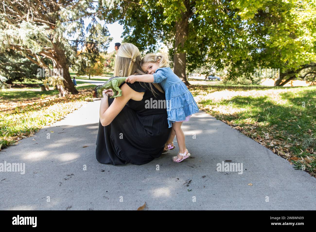 Back of girl tip toes hi-res stock photography and images - Alamy