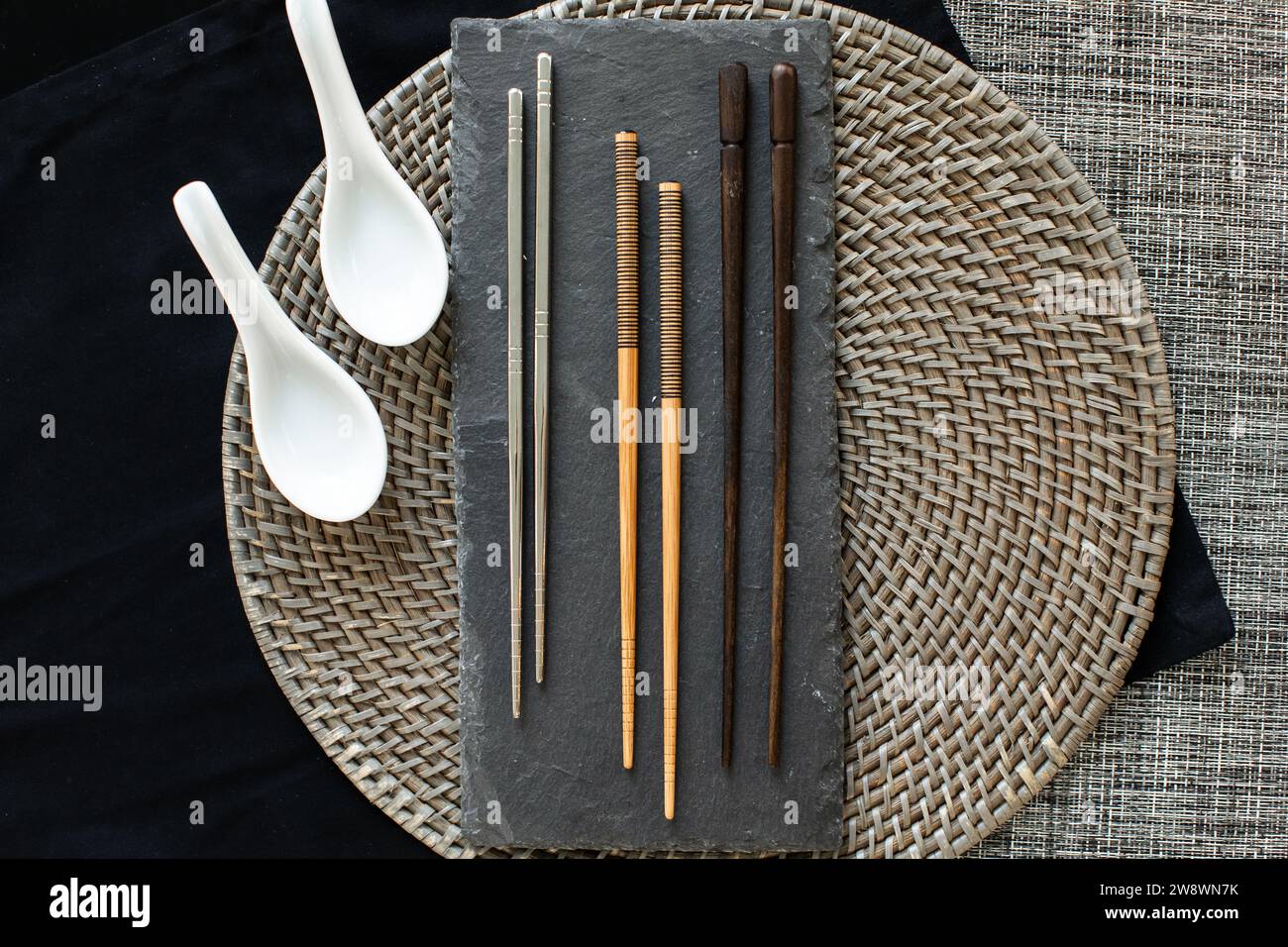 Symmetrical food design hi-res stock photography and images - Alamy