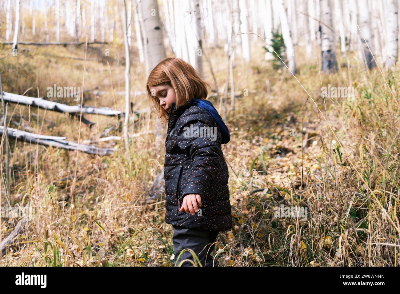 Red haired girl in park hi-res stock photography and images - Alamy