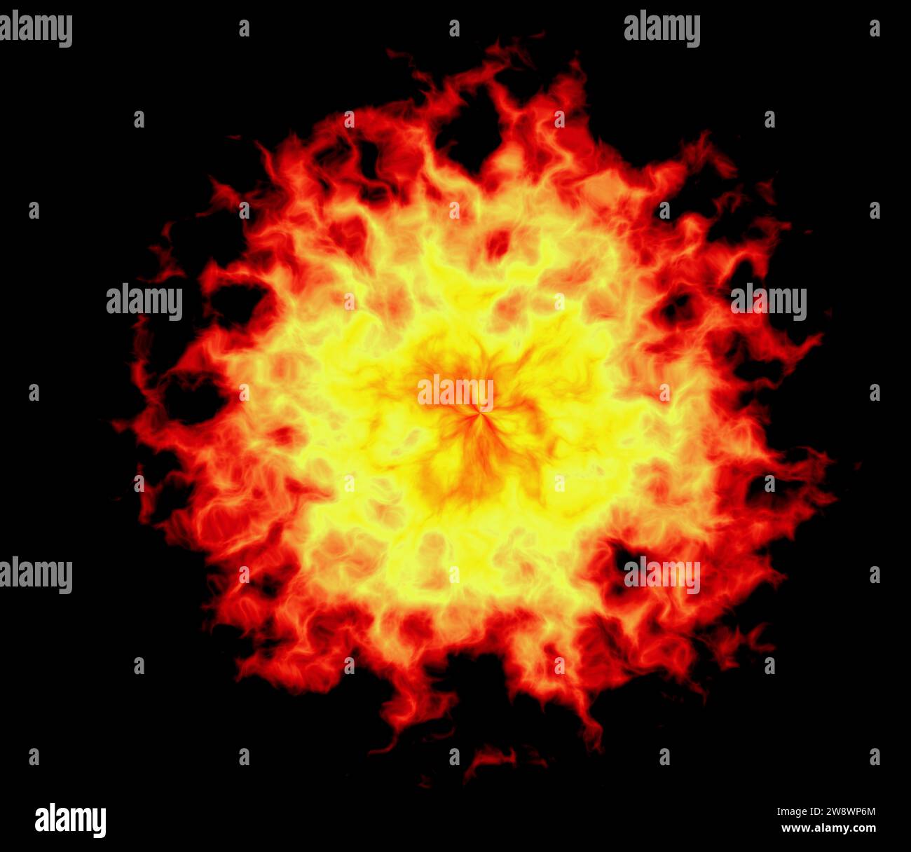 FIREBALL ILLUSTRATION TRANSPARENT BACKGROUND Stock Photo - Alamy