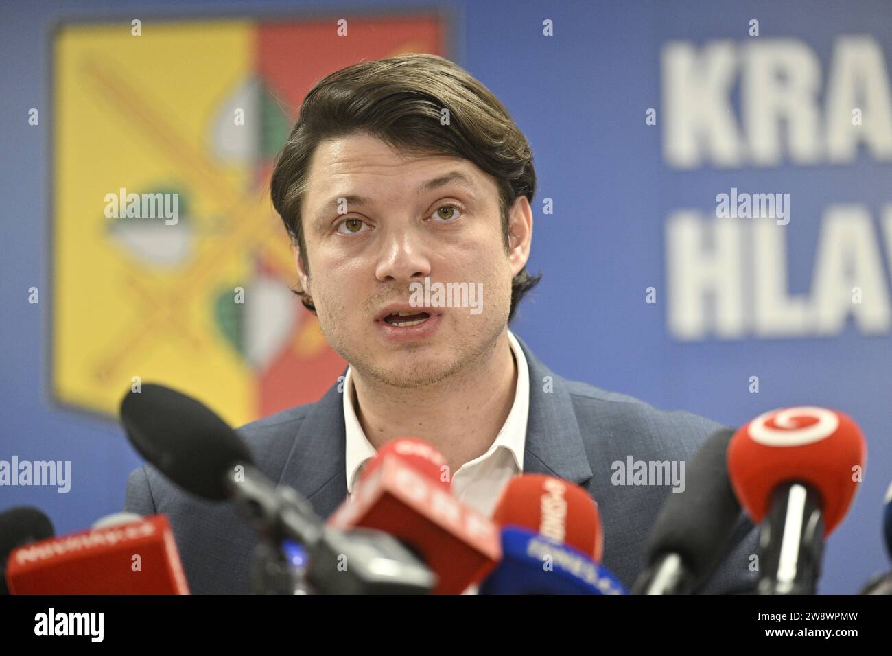 Prague, Czech Republic. 22nd Dec, 2023. Prague Police Deputy Director ...