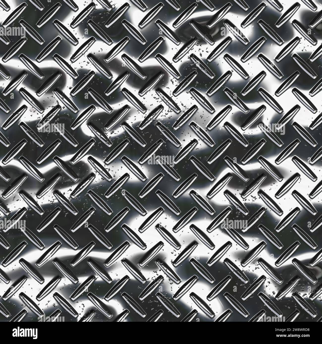 Diamond Plate - Metallic Stock Photo - Alamy