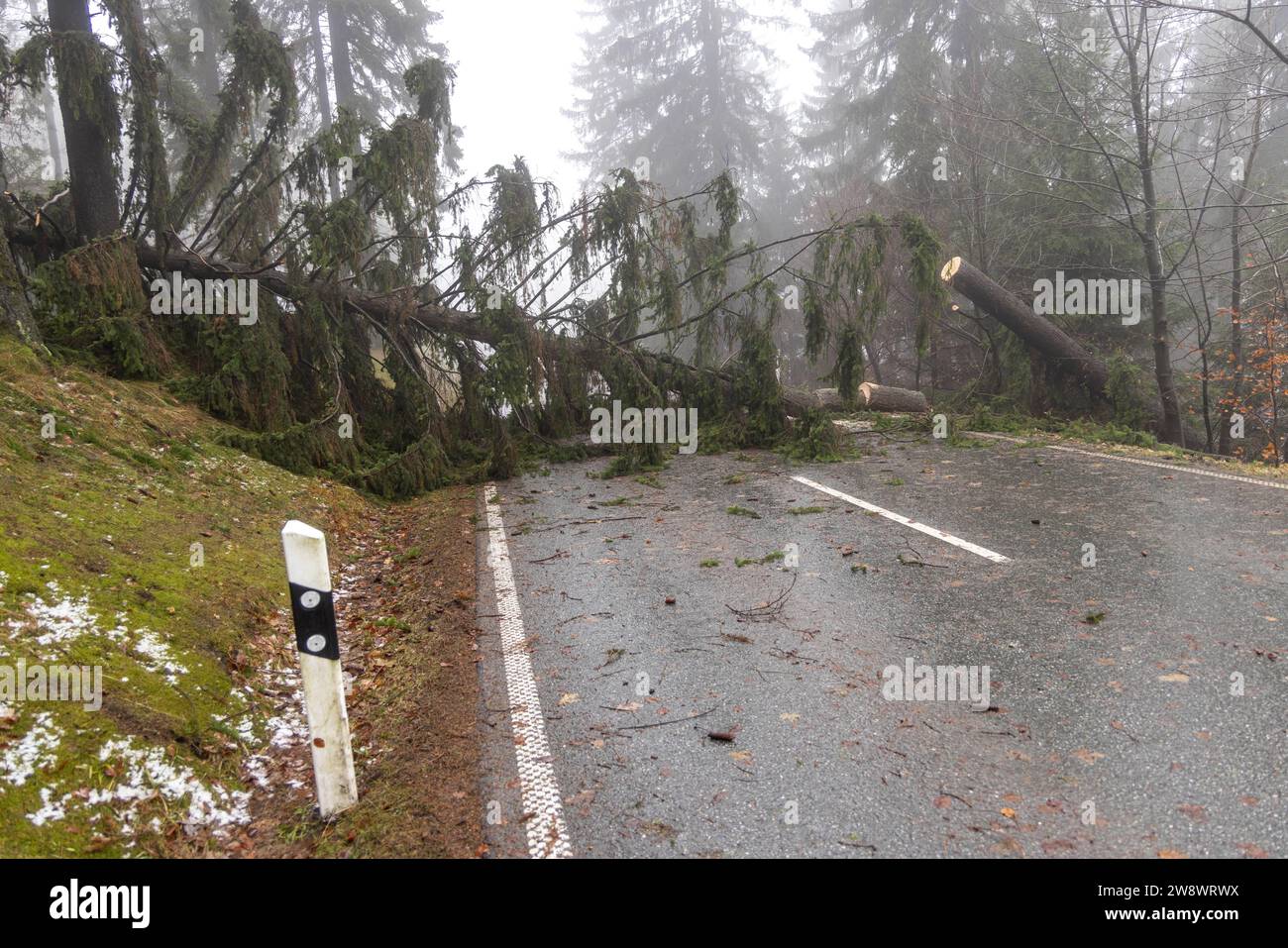 Sturmtief Zoltan im Taunus Mitarbeiter der Straßenmeisterei und von ...