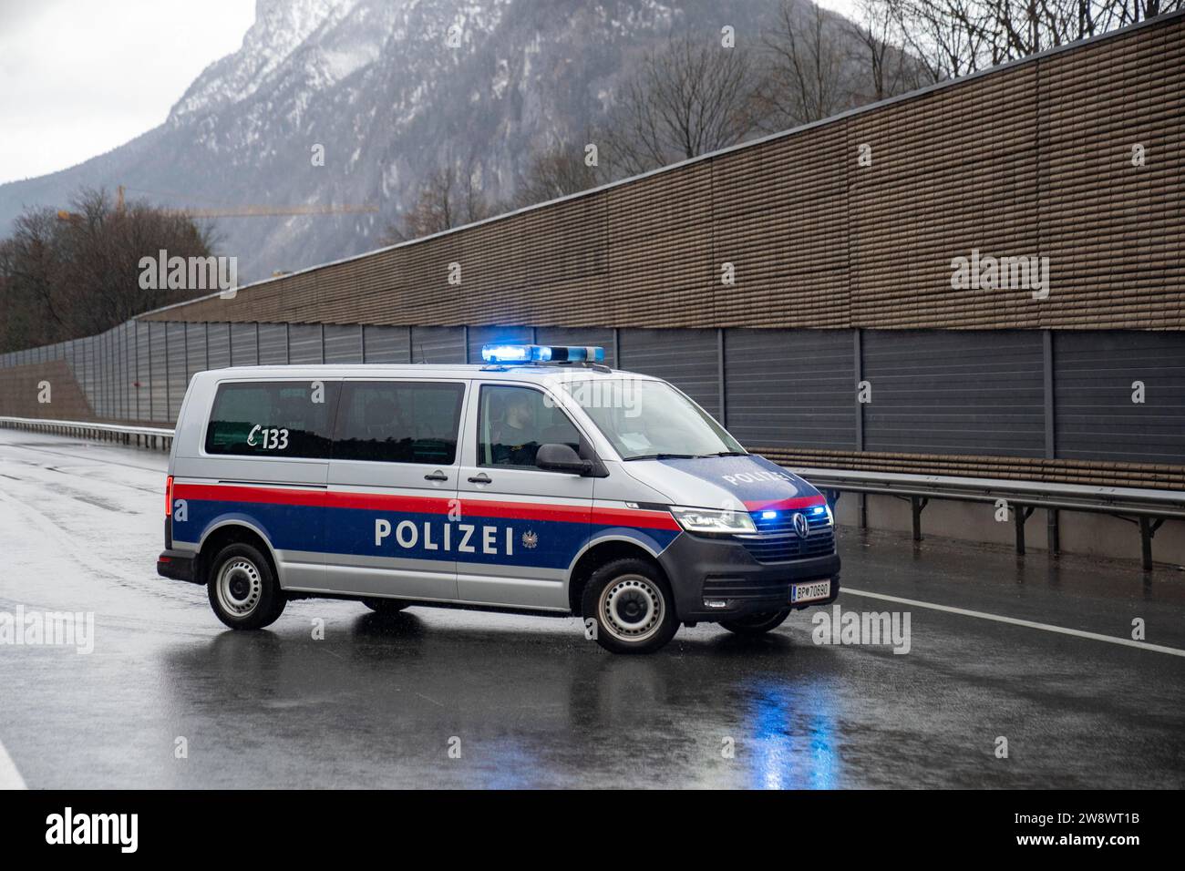 Kufstein, Tyrol, Austria. 22nd Dec, 2023. Climate Activist from the ...