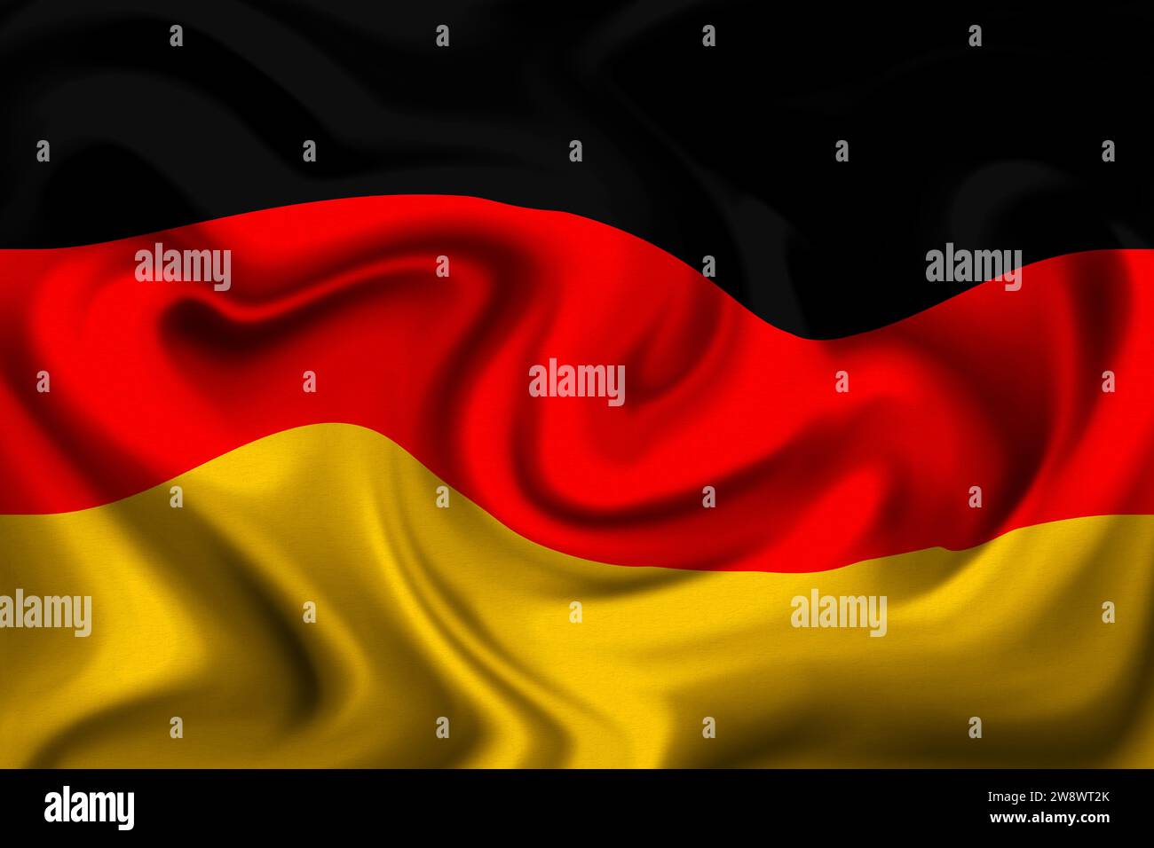 German flag of germany Stock Photo - Alamy
