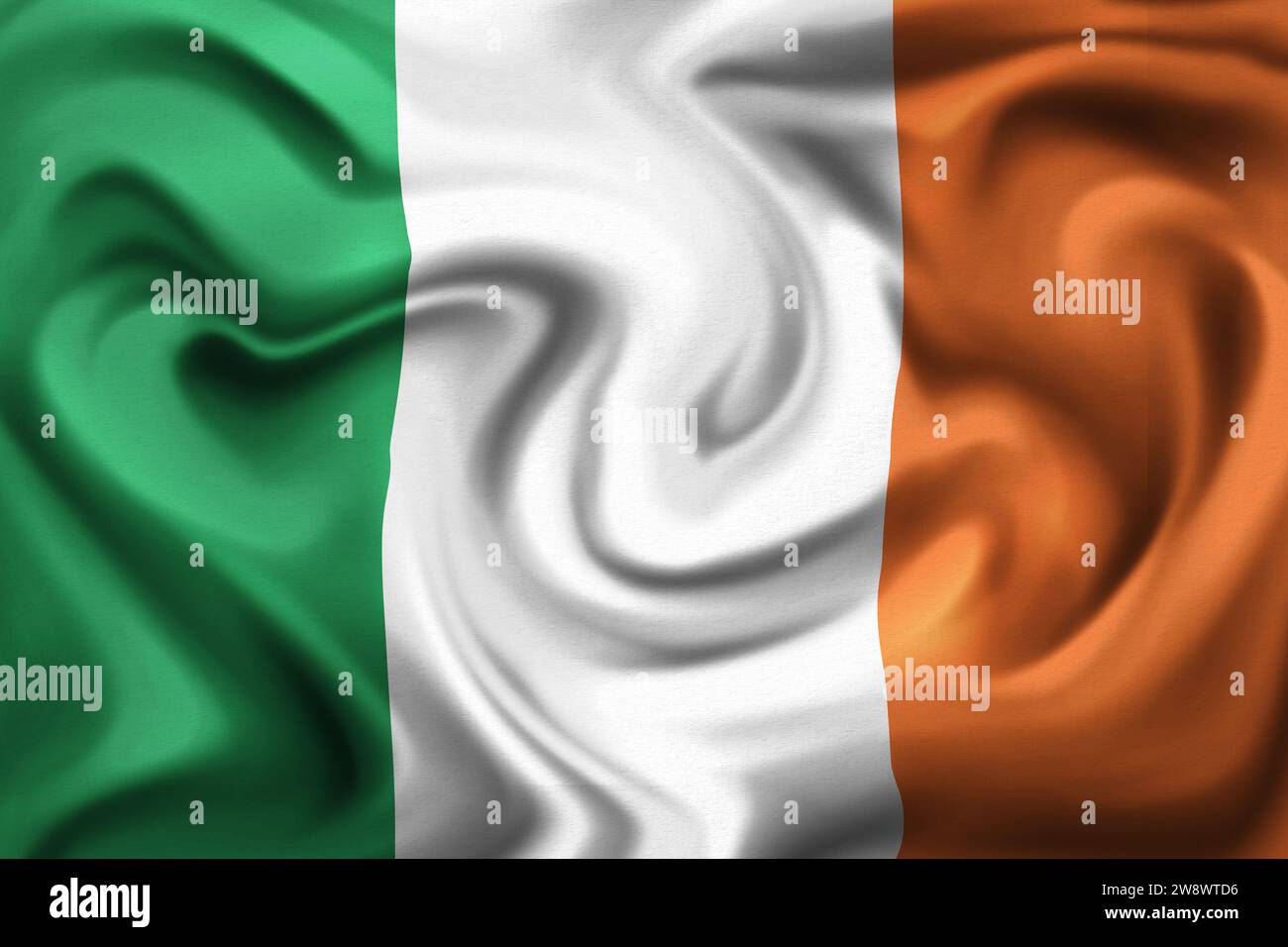 Tricolor ireland flag hi-res stock photography and images - Alamy