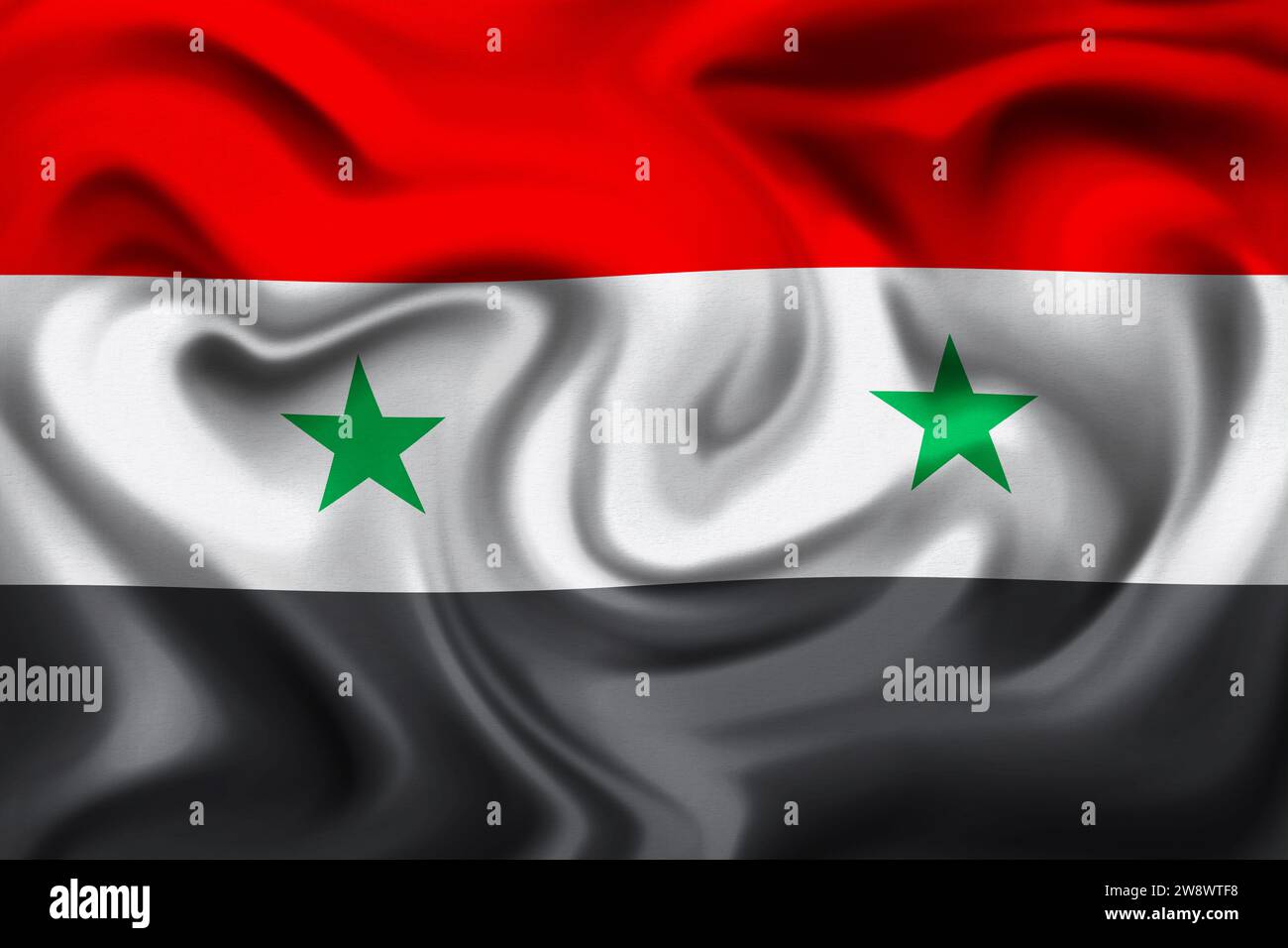 flag of syria Stock Photo - Alamy