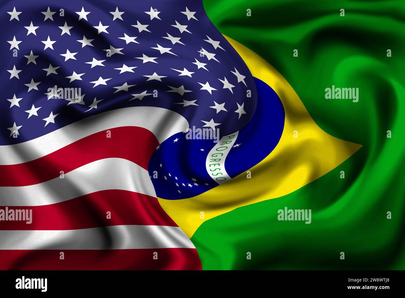 Brazil states flag hi-res stock photography and images - Alamy