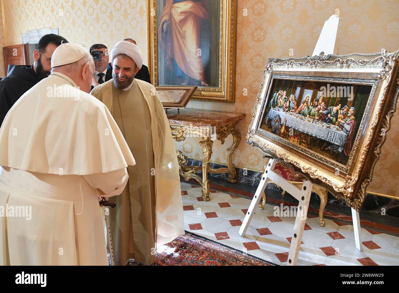 Vatican, Vatican. 22nd Dec, 2023. Italy, Rome, Vatican, 2023/12/22.Pope ...
