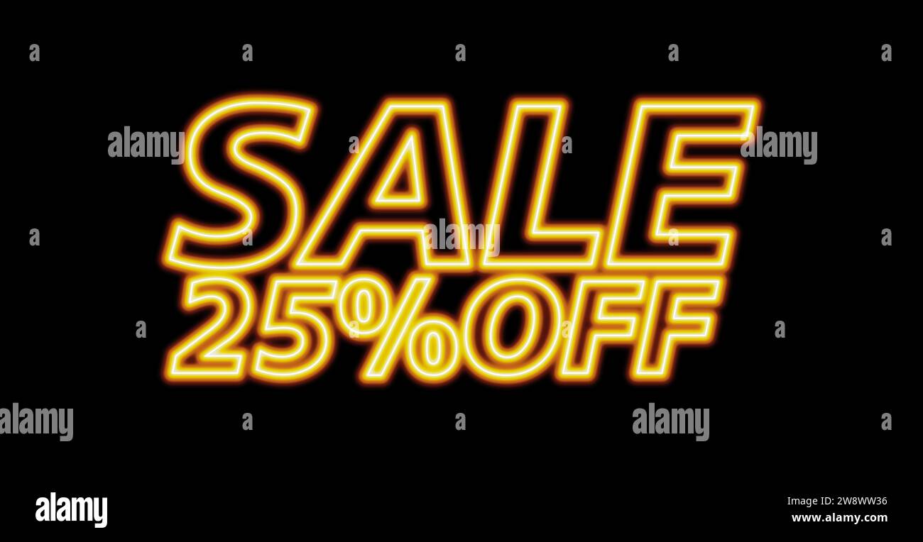 25 percent off neon hi-res stock photography and images - Alamy