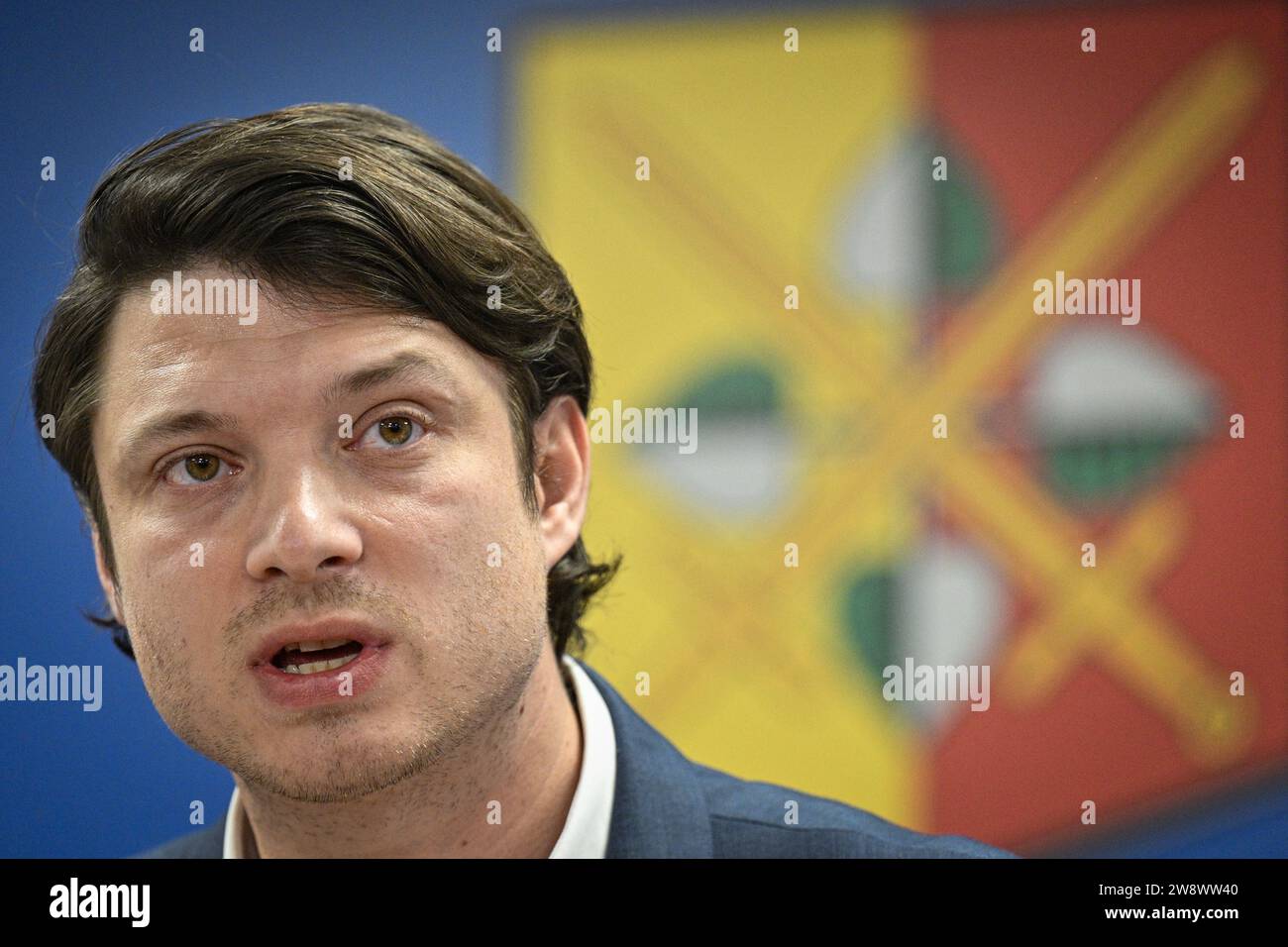 Prague, Czech Republic. 22nd Dec, 2023. Prague Police Deputy Director ...