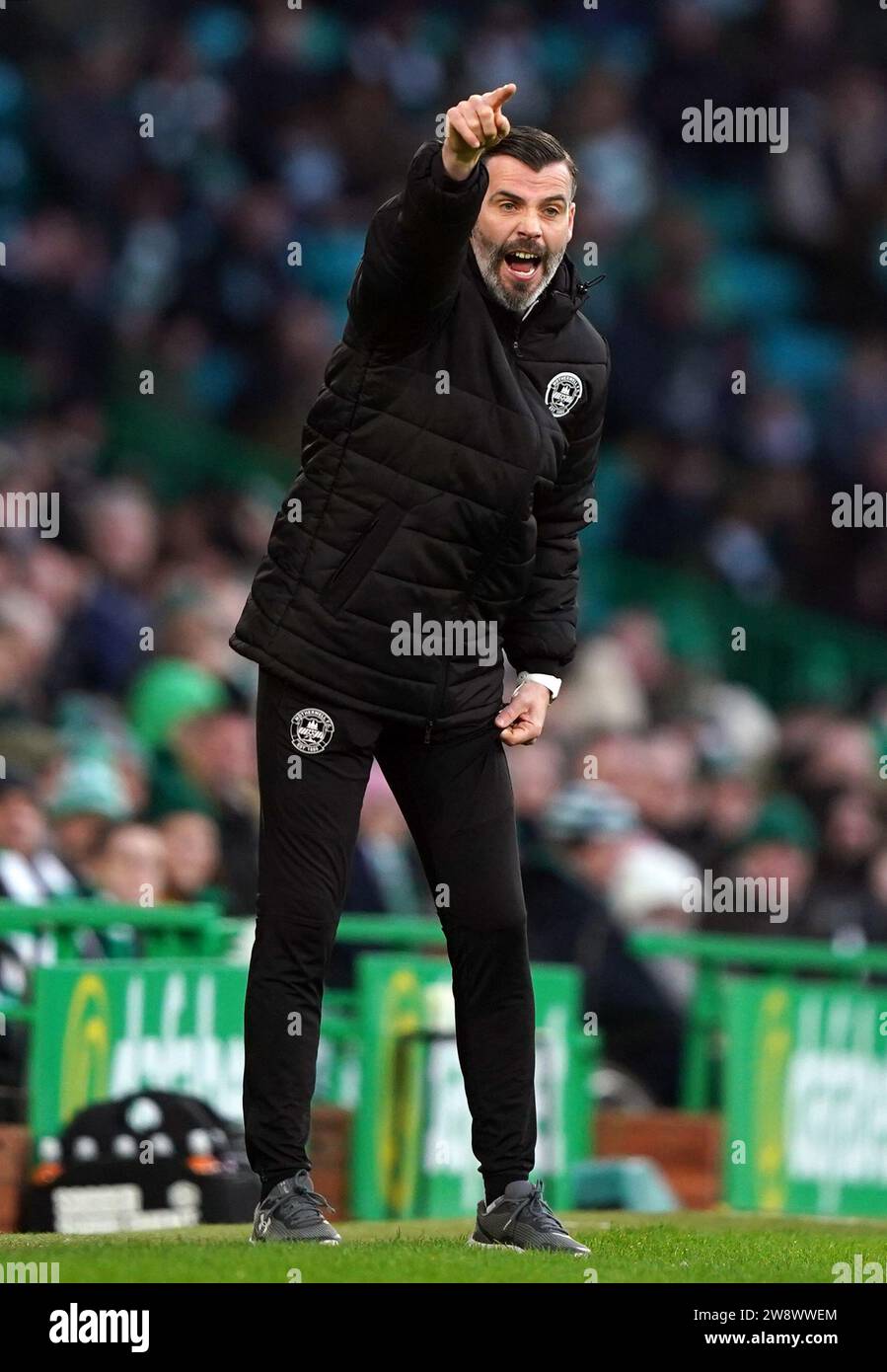 File photo dated 25-11-2023 of Motherwell manager Stuart Kettlewell ...