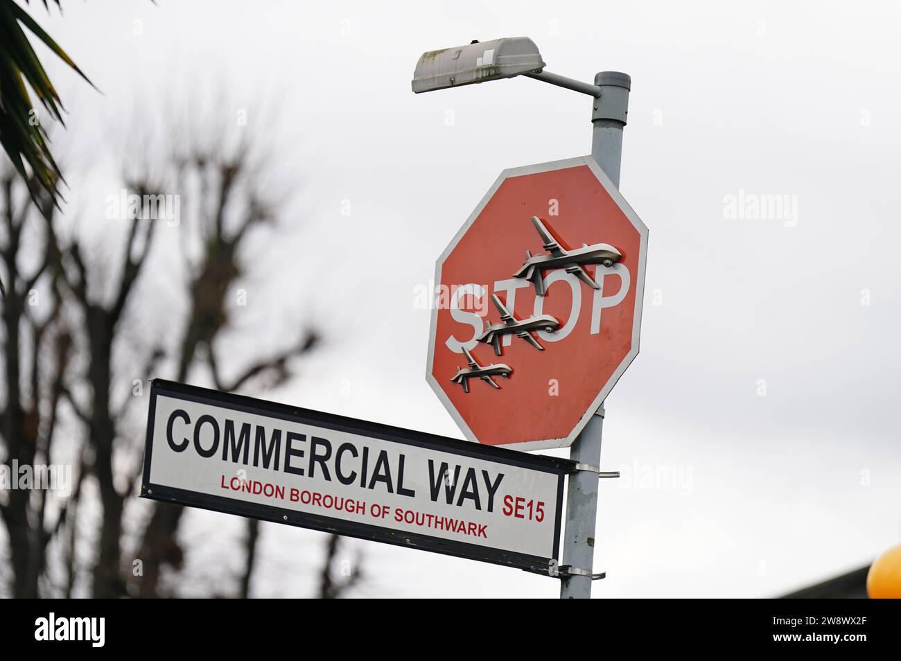 Banksy peckham december 2023 hi-res stock photography and images - Alamy
