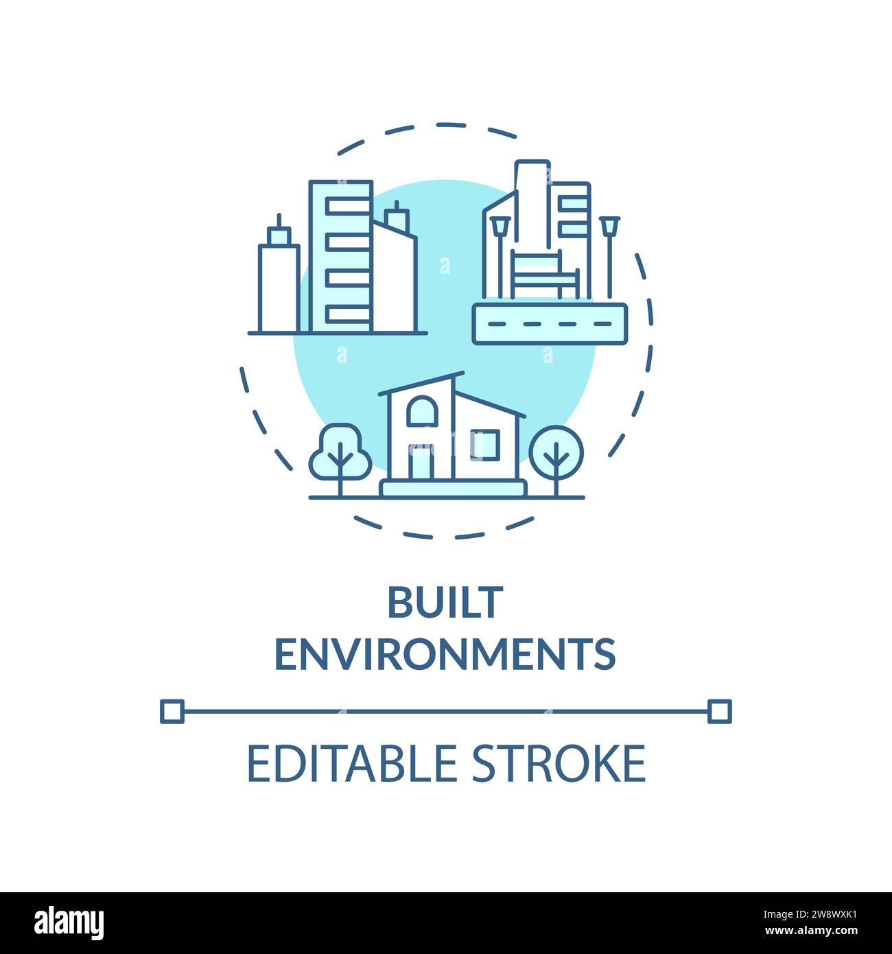 Built environments Stock Vector Images - Alamy