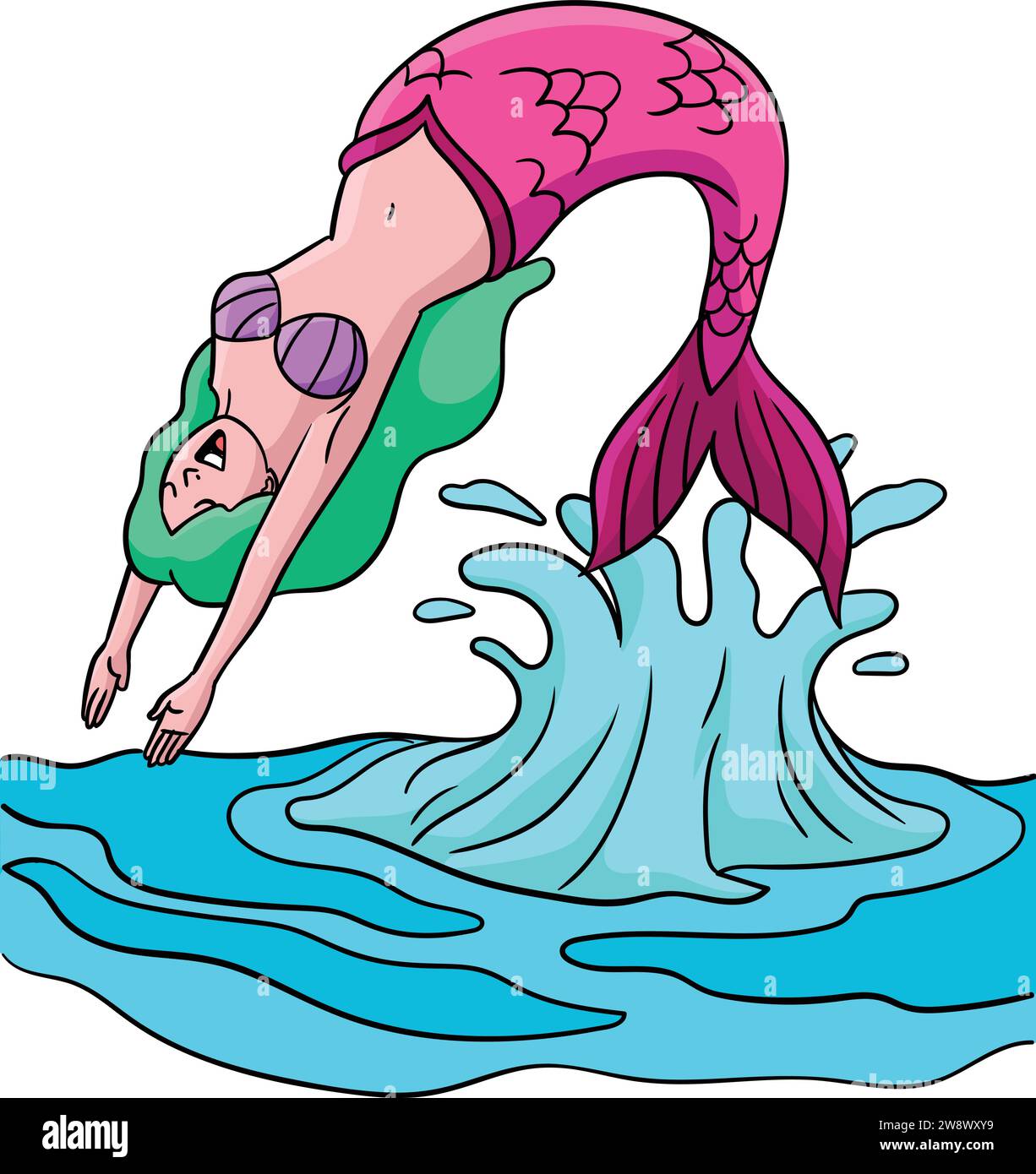 Mermaid bird Cut Out Stock Images & Pictures - Alamy