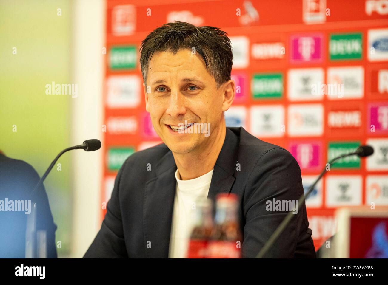 Koeln, Deutschland. 22nd Dec, 2023. Christian Keller (Gesch?ftsf?hrer, 1.FC K?ln) bei der ...