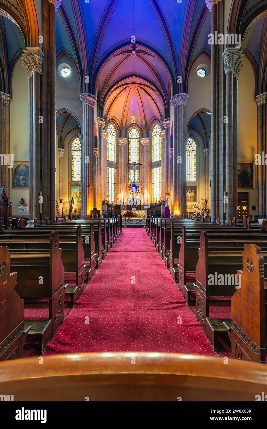 Interior of St. Anthony of Padua Church, the largest Roman Catholic ...