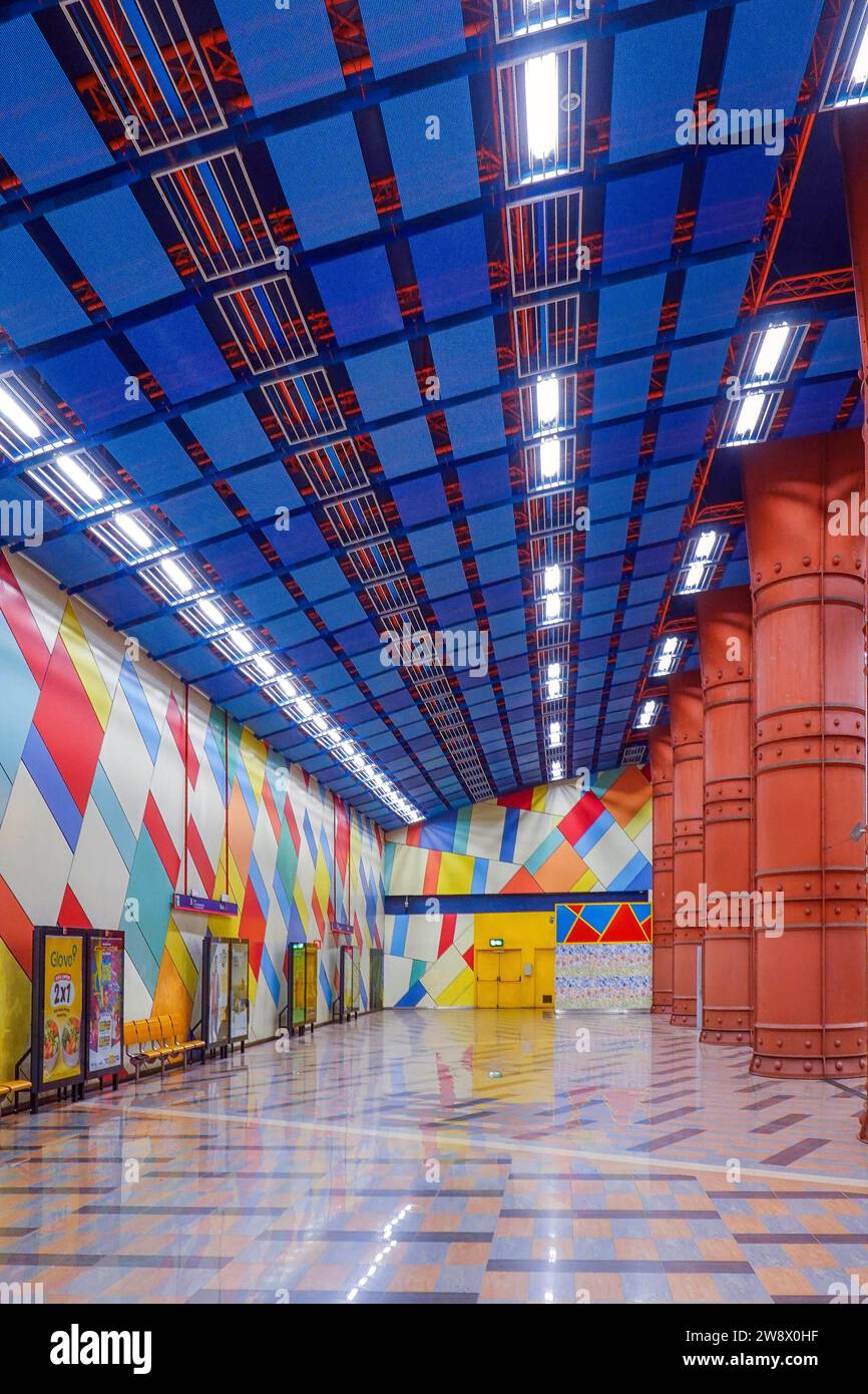 Portugal, Lisbon, Olaias metro station is among the 10 most beautiful ...