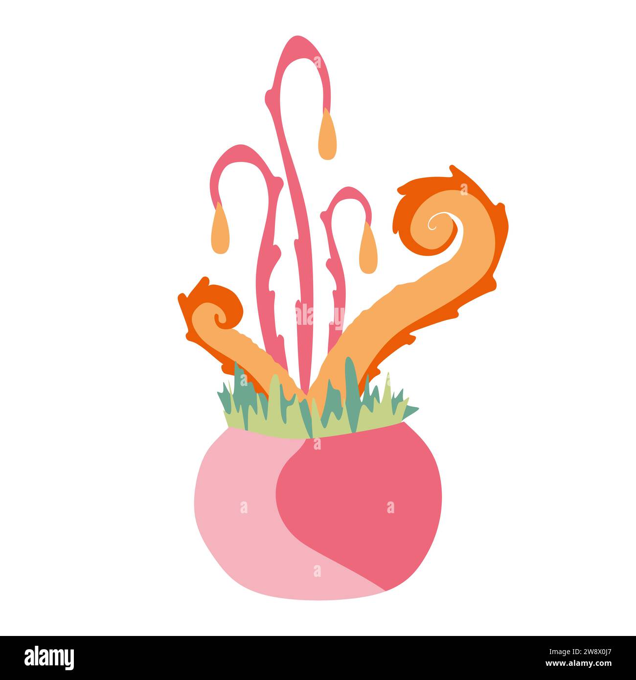 Carnivorous plant plants Stock Vector Images - Alamy