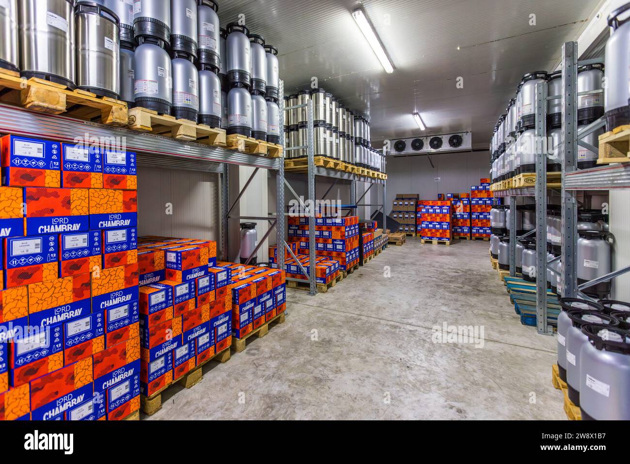 Lord Chambray's craft beer brewery in Xewkija, Gozo, Malta Stock Photo ...