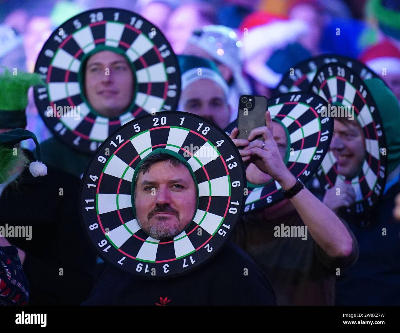 A general view of darts fans on day eight of the Paddy Power World ...