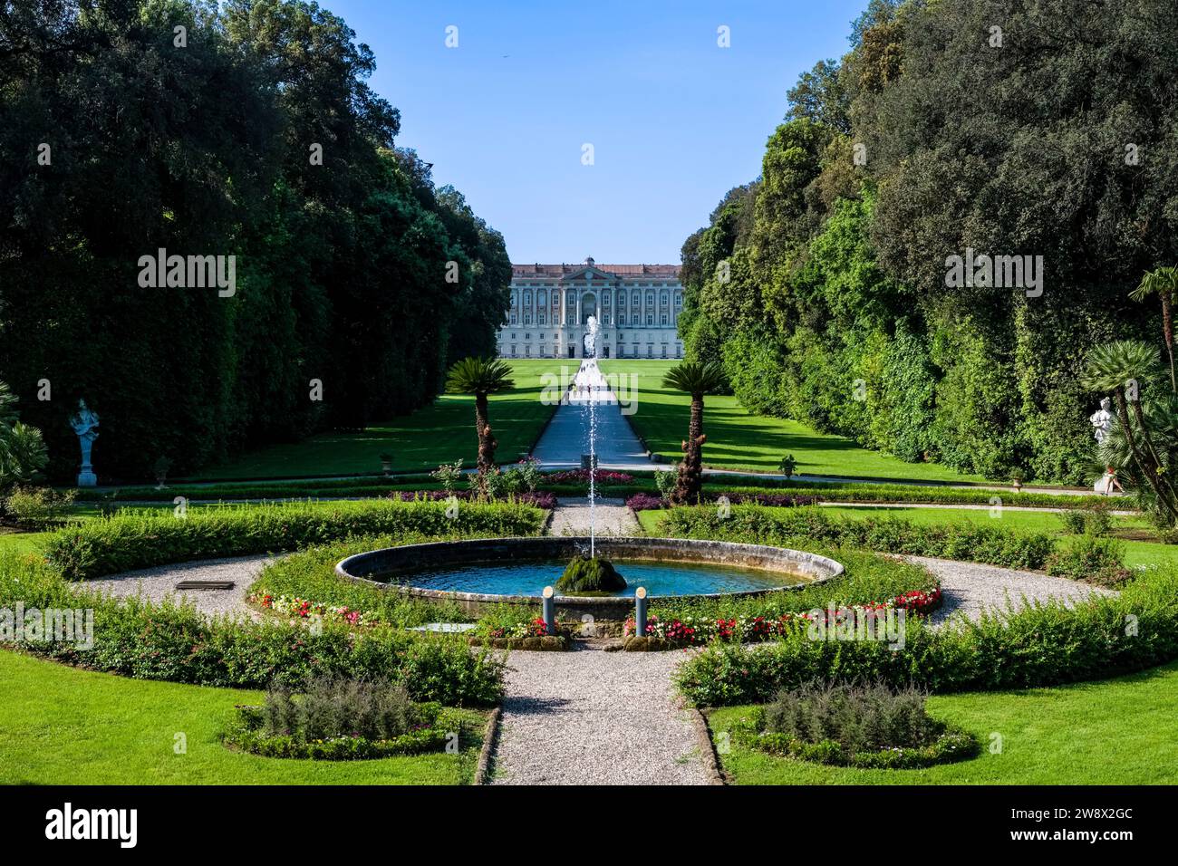 The Royal Palace of Caserta, Reggia di Caserta, a former royal ...