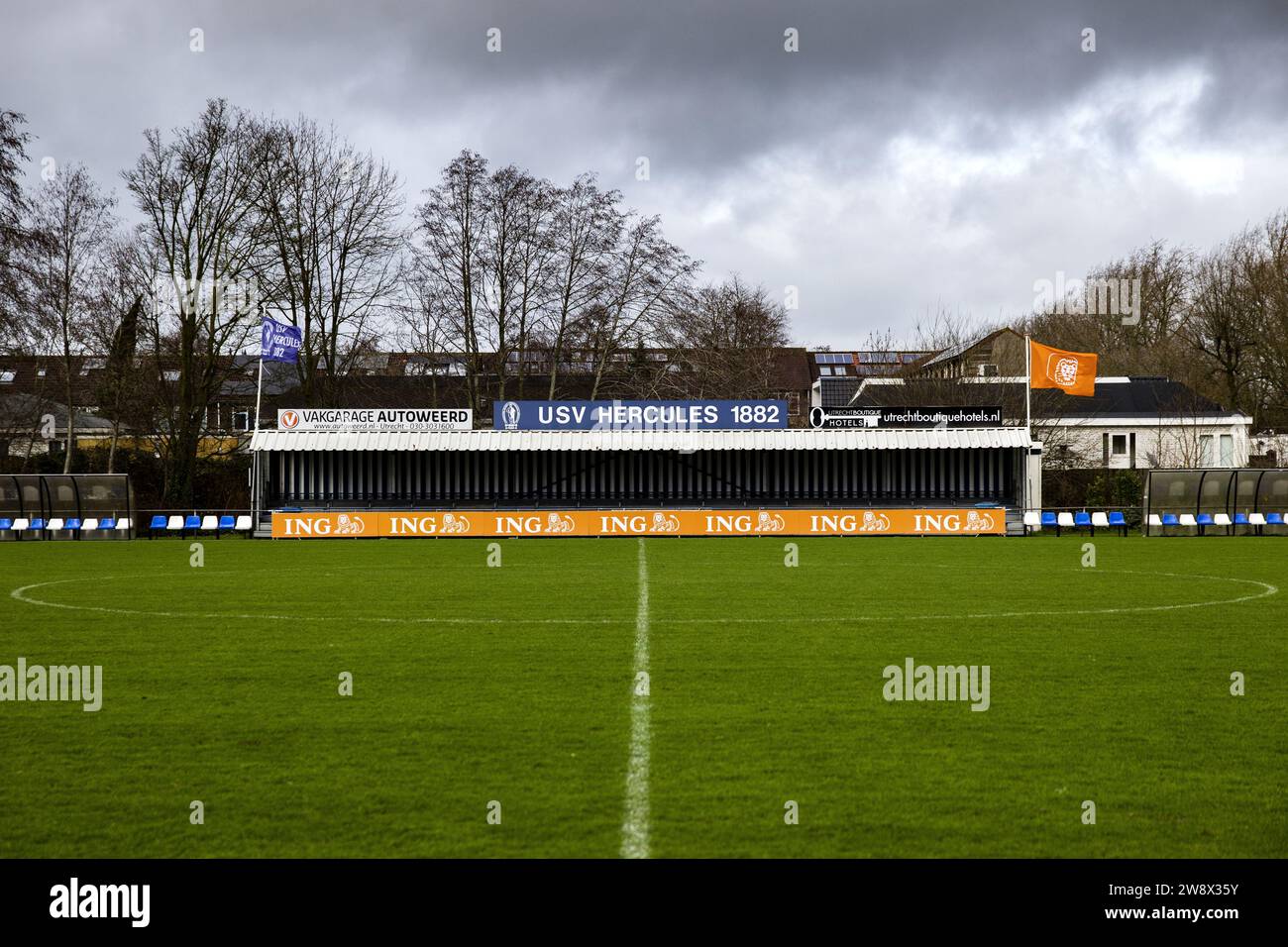 UTRECHT - The Hercules football field on Voorveldselaan in Voordorp ...