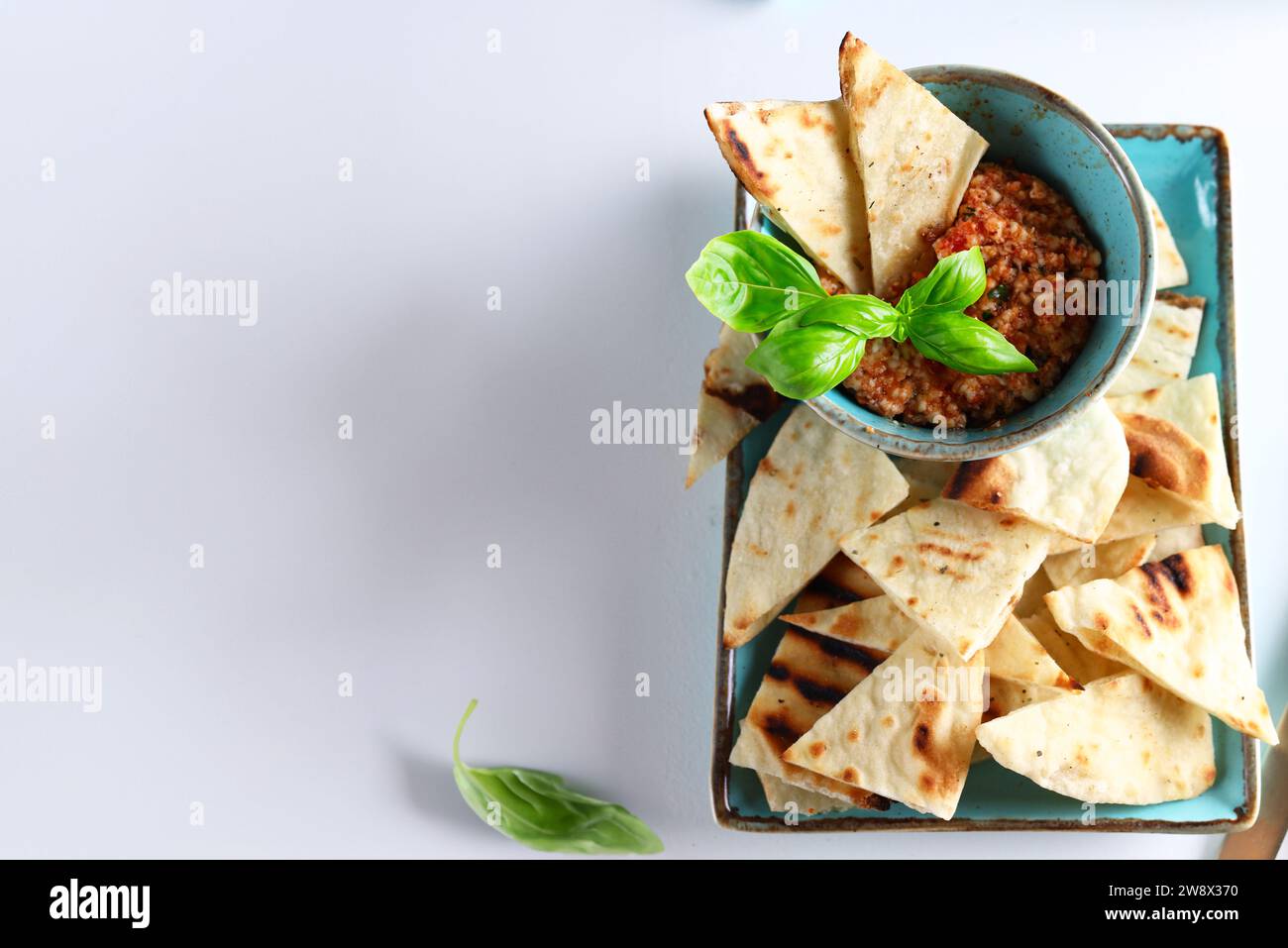 traditional greek food snacks on the table Stock Photo - Alamy