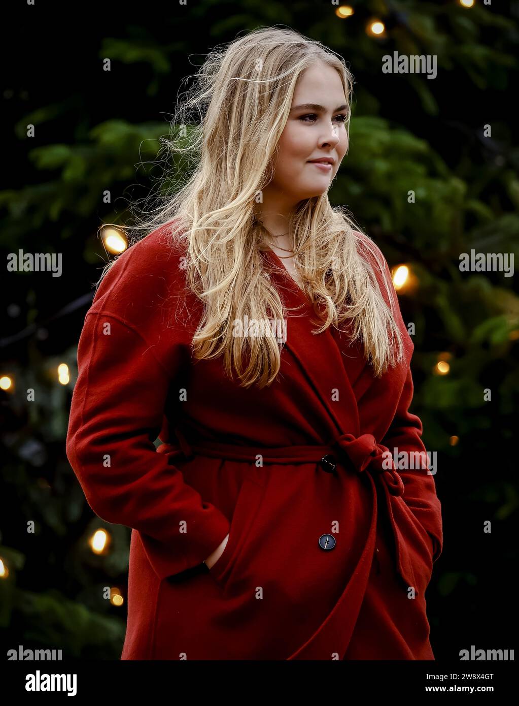 THE HAGUE - Netherlands, 22/12/2023, Princess Amalia during the ...