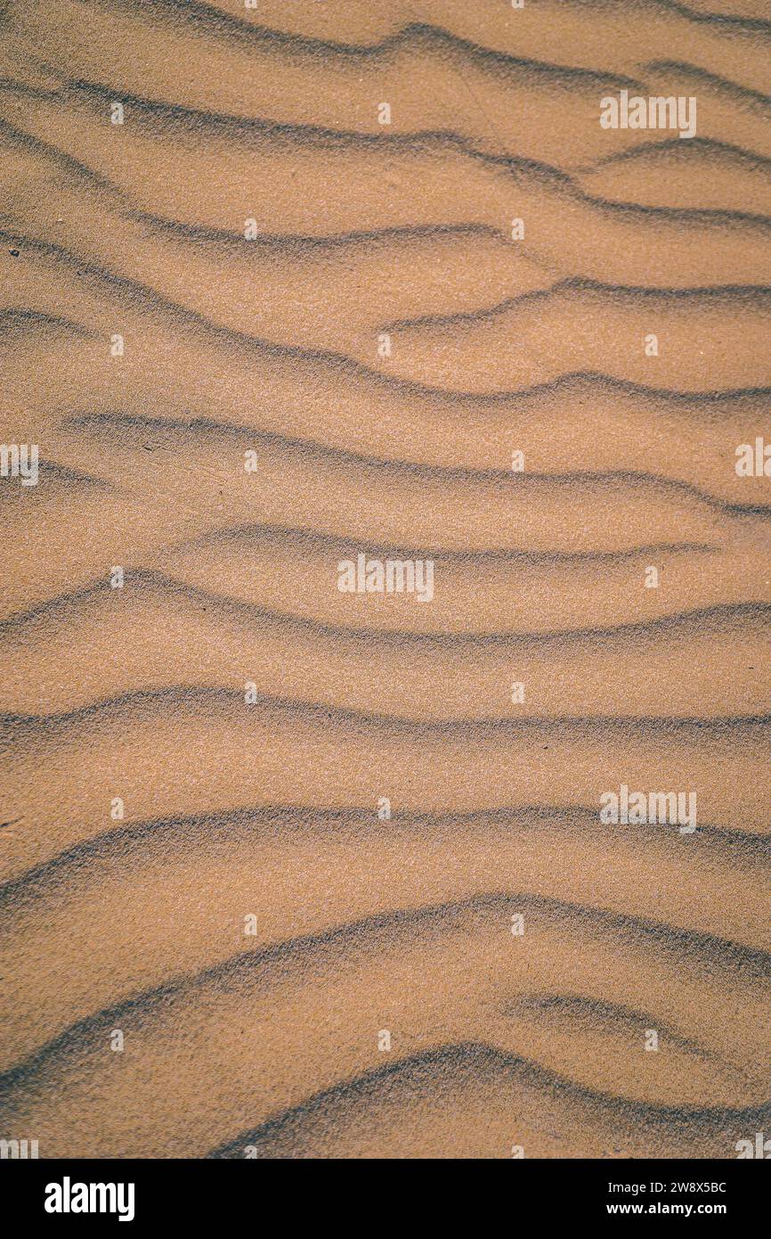 Wave patterns in sand hi-res stock photography and images - Alamy