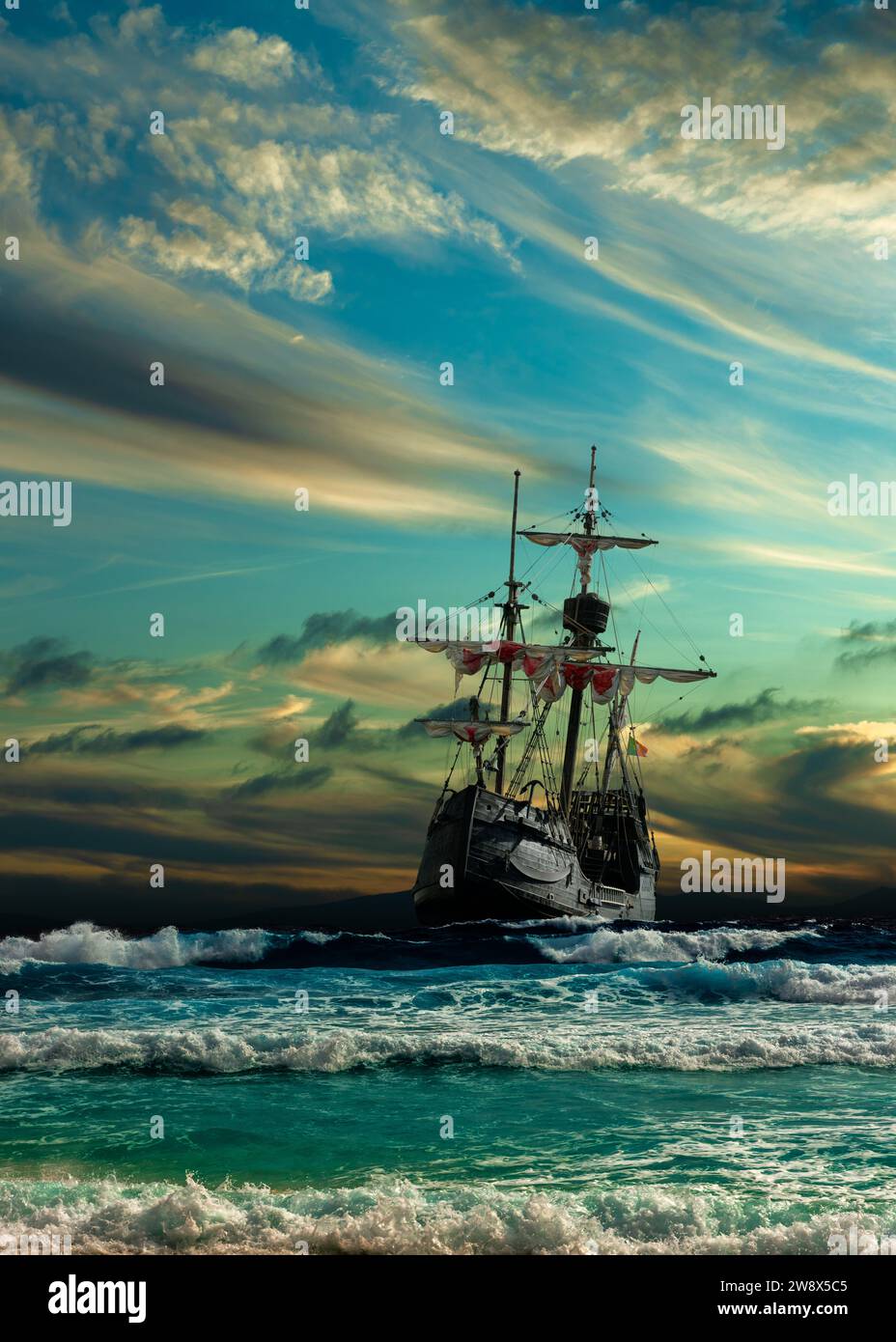 Retro wave hi-res stock photography and images - Alamy