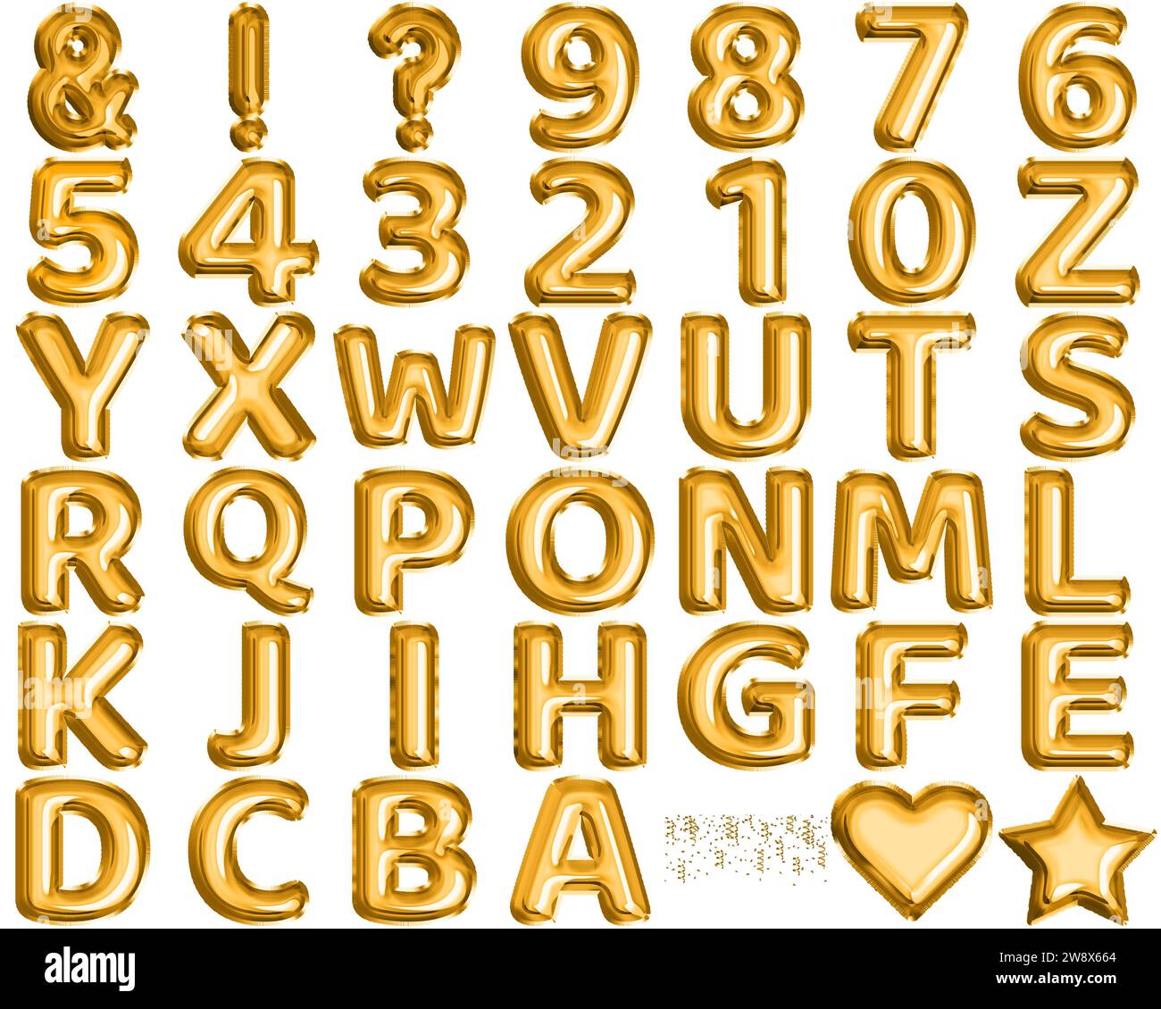 Add a touch of elegance to your festivities with our Gold Foil Balloon ...