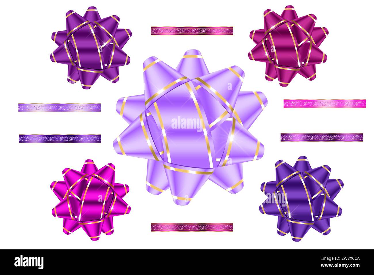 Explore the Elegance of Pink Glam Ribbons and Bows – Elevate Your Style ...