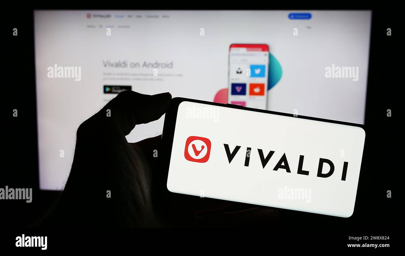 Vivaldi logo hi-res stock photography and images - Alamy