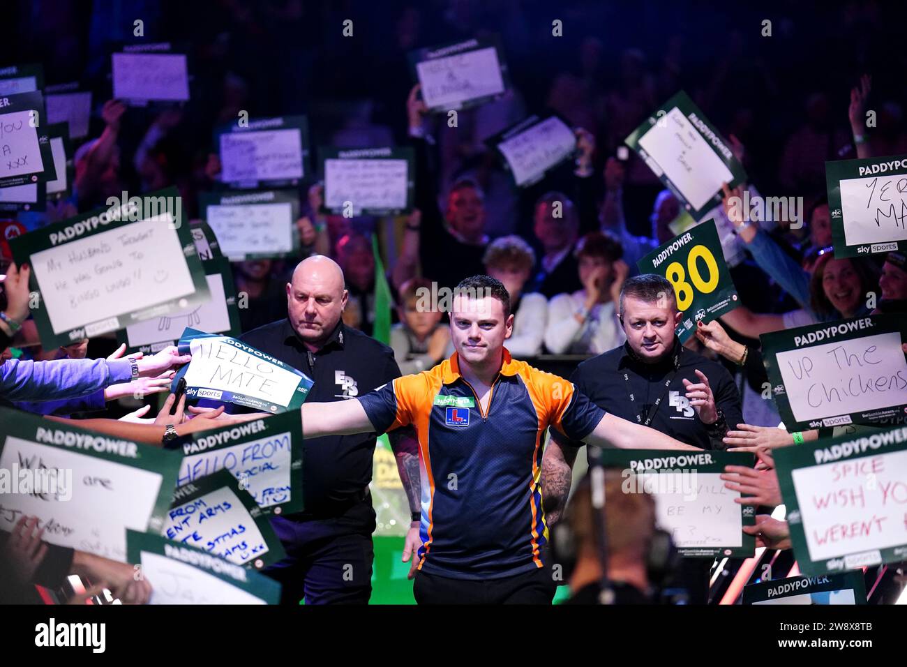 Jeffrey de Graaf walks out to play Jose de Sousa (not pictured) on day ...