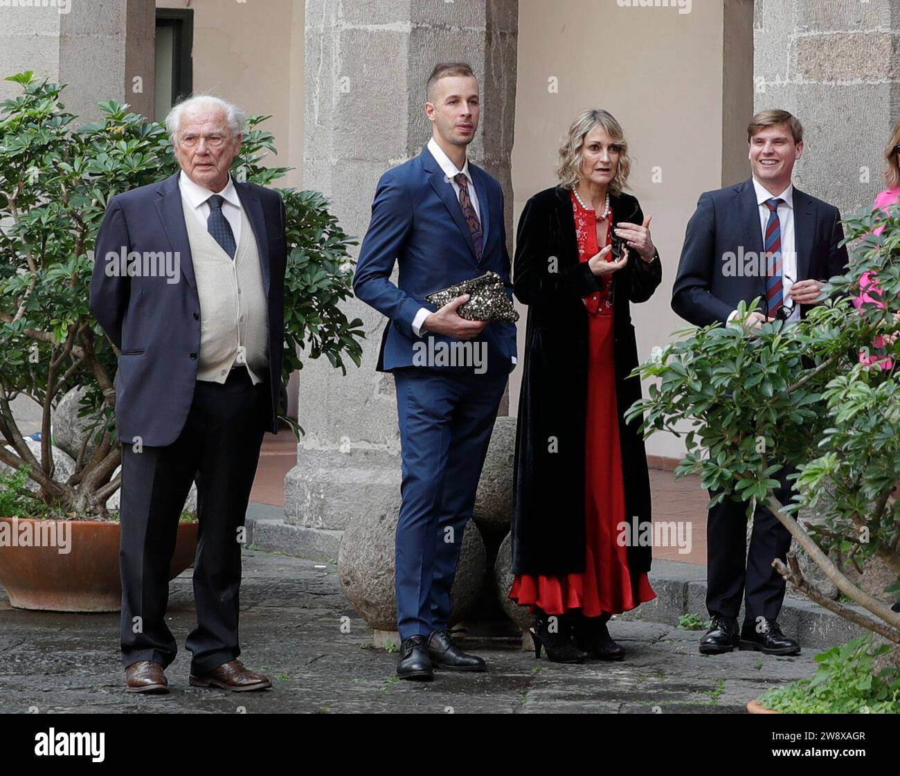 Naples, the civil ceremony of Alessandro Cecchi Paone and Simone ...