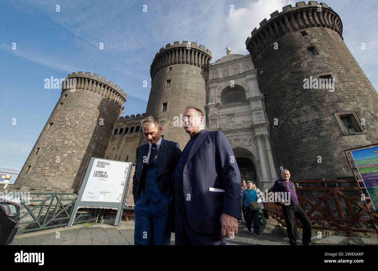 Naples, the civil ceremony of Alessandro Cecchi Paone and Simone ...