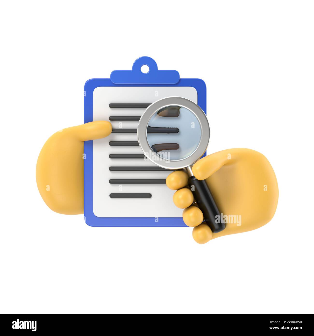 Business concept contract inspection,hands holding the contract and ...