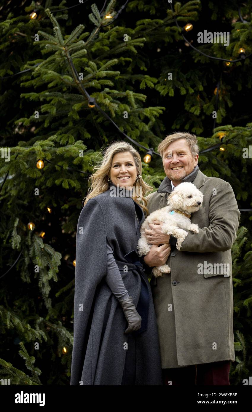 THE HAGUE - Queen Maxima and King Willem-Alexander during the ...